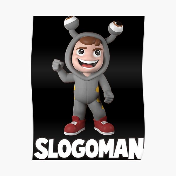 "Slogoman Youtube" Poster for Sale by Christinartd | Redbubble
