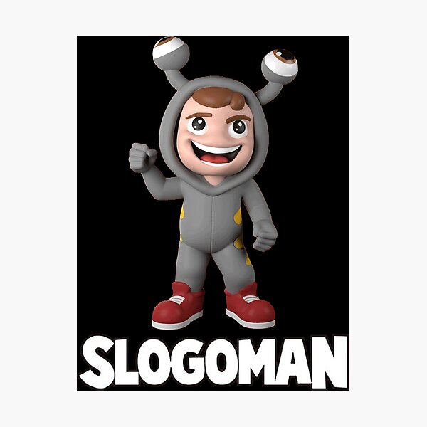 "Slogoman Youtube" Photographic Print for Sale by Christinartd | Redbubble