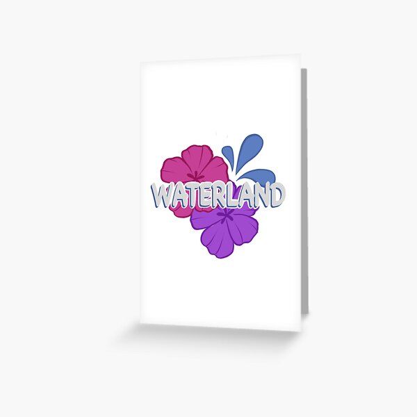 "Waterland Logo" Greeting Card by KayaHass | Redbubble
