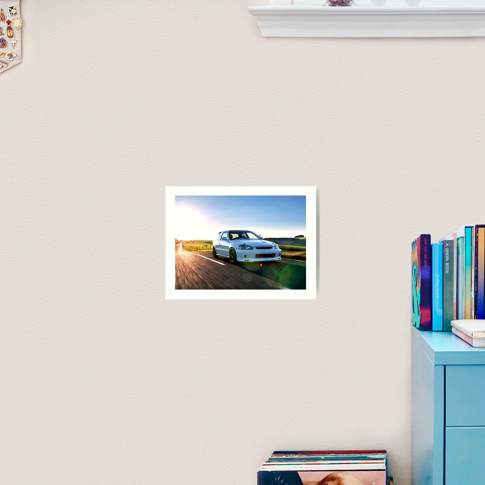 "Ek9 honda civic type R" Art Print for Sale by shanilhasantha | Redbubble