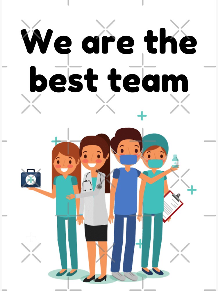 "best team" Sticker by tinacollection | Redbubble