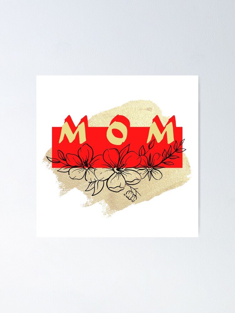 Póster «MAMÁ es maravillosa y milagrosa,-día de las madres» de ...