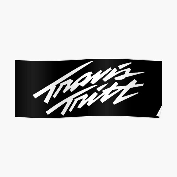 "Travis Tritt logo" Poster for Sale by Georgeann87 | Redbubble
