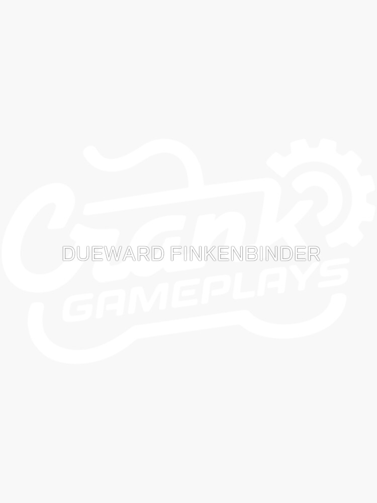 "Crankgameplays Merch Crankgameplays Logo" Sticker for Sale by ...