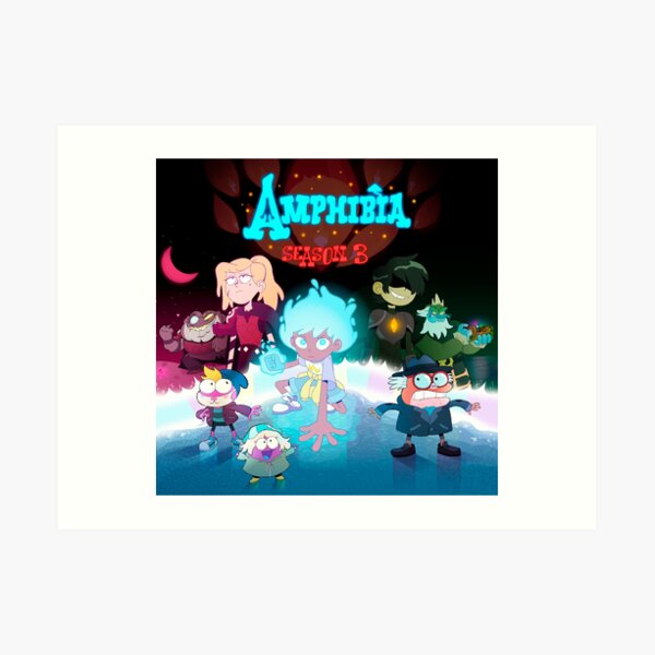 "amphibia season 3 darcy" Art Print for Sale by stanleynorton | Redbubble
