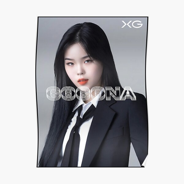 "XG GIRL GROUP" Poster for Sale by AmosFeest | Redbubble