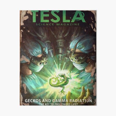 "Tesla Science Magazine: Geckos and gamma radiation - Fallout 4" Art ...