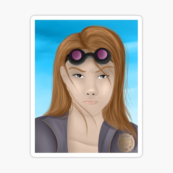 "Yui Kimura" Sticker by MissAntivist | Redbubble