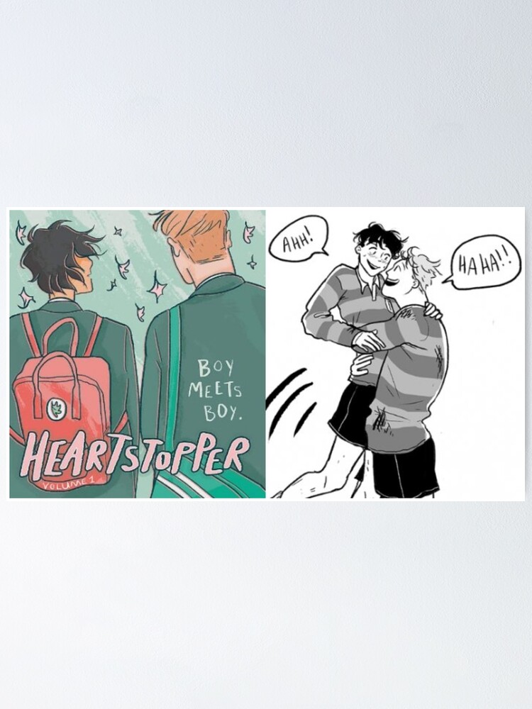 "heartstopper" Poster for Sale by Joan-Studio | Redbubble