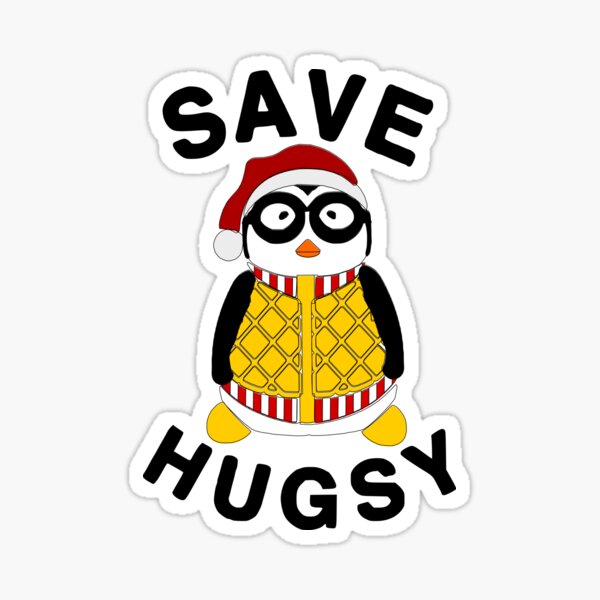 "Save Hugsy" Sticker by WillcoPress | Redbubble