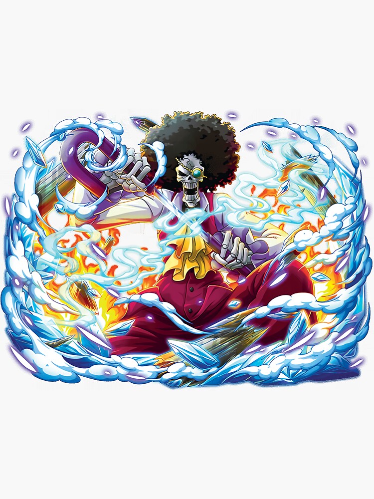 "Cartoon Art Skull Brook" Sticker by Starlashop | Redbubble