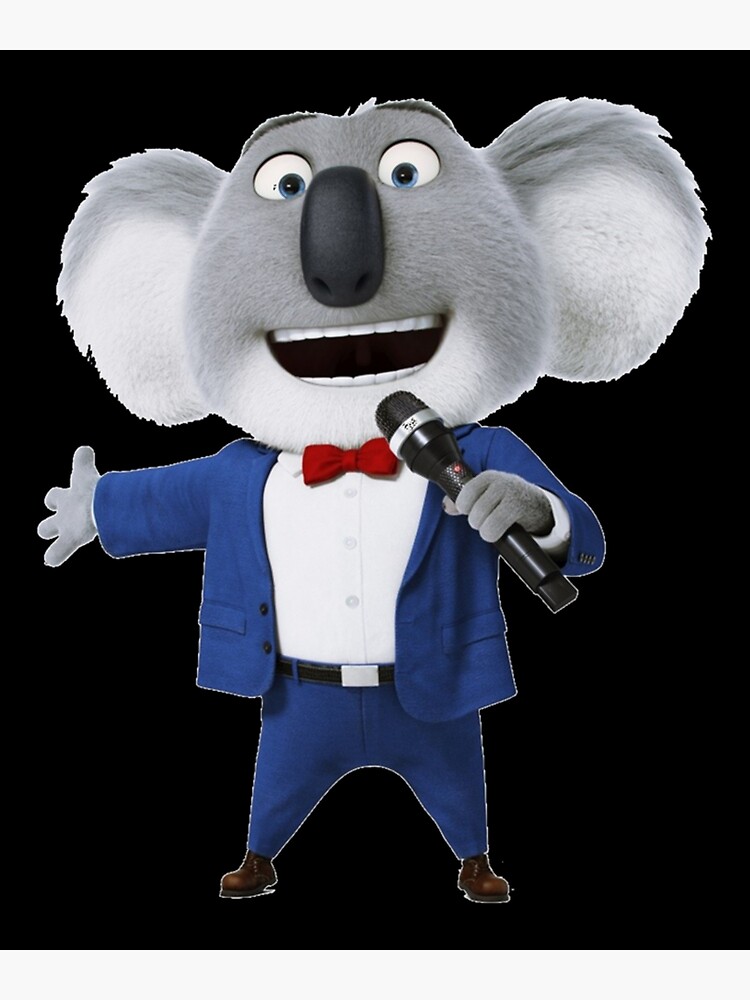 "Moon from sing movie" Poster by PhamUyenPCC | Redbubble