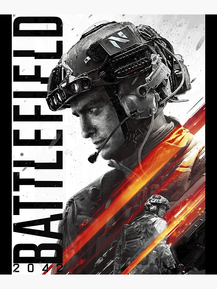 "Battlefield 2042 Fan Art 4K Classic" Poster von TiaFosber | Redbubble