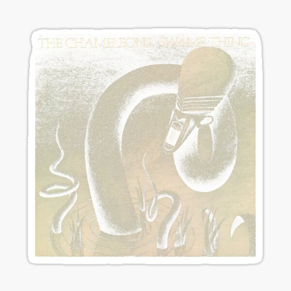 "Swamp Thing The Chameleons" Sticker for Sale by HildebrandShop | Redbubble