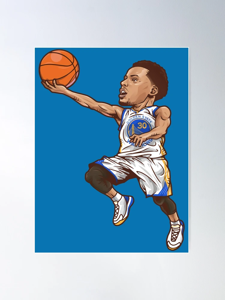 Chibi Stephen Curry Cartoon