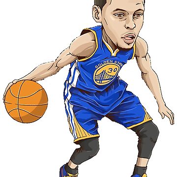"Steph Curry 30 Draw Chibi" Sticker for Sale by JaclynPiel | Redbubble