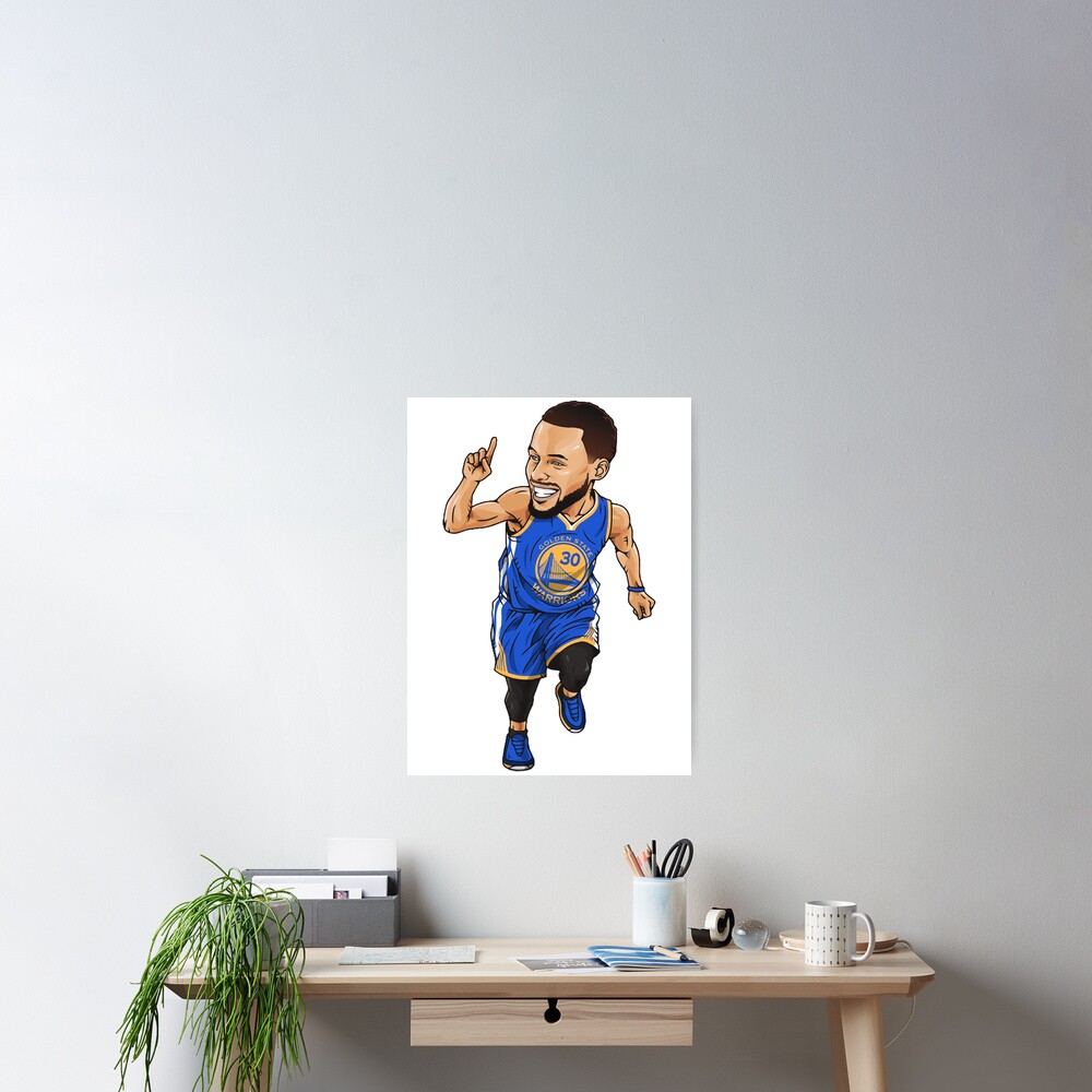 "Stephen Curry Draw Chibi" Poster for Sale by JaclynPiel | Redbubble