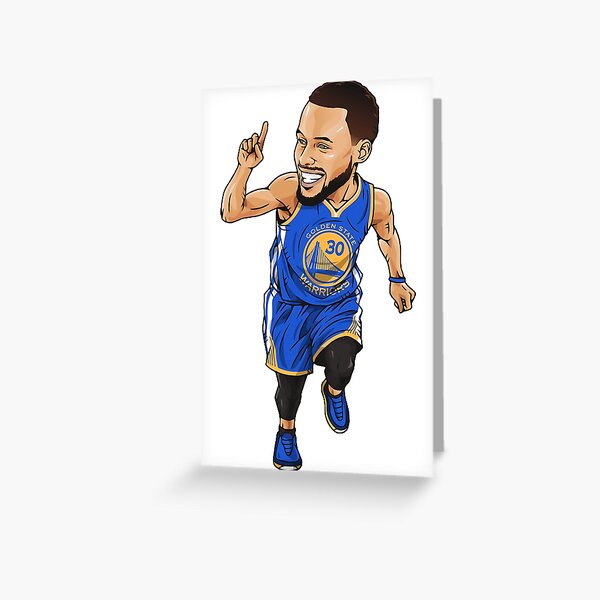 "Stephen Curry Draw Chibi" Greeting Card for Sale by JaclynPiel | Redbubble