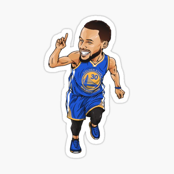 "Stephen Curry Draw Chibi" Sticker for Sale by JaclynPiel | Redbubble