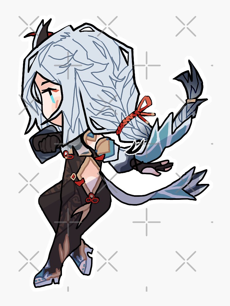 "Genshin Impact: Shenhe" Sticker for Sale by PlantedPans | Redbubble