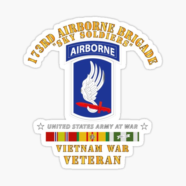 "Army - 173rd Airborne Bde - Sky Soldiers - Vietnam War Vet - Short V ...