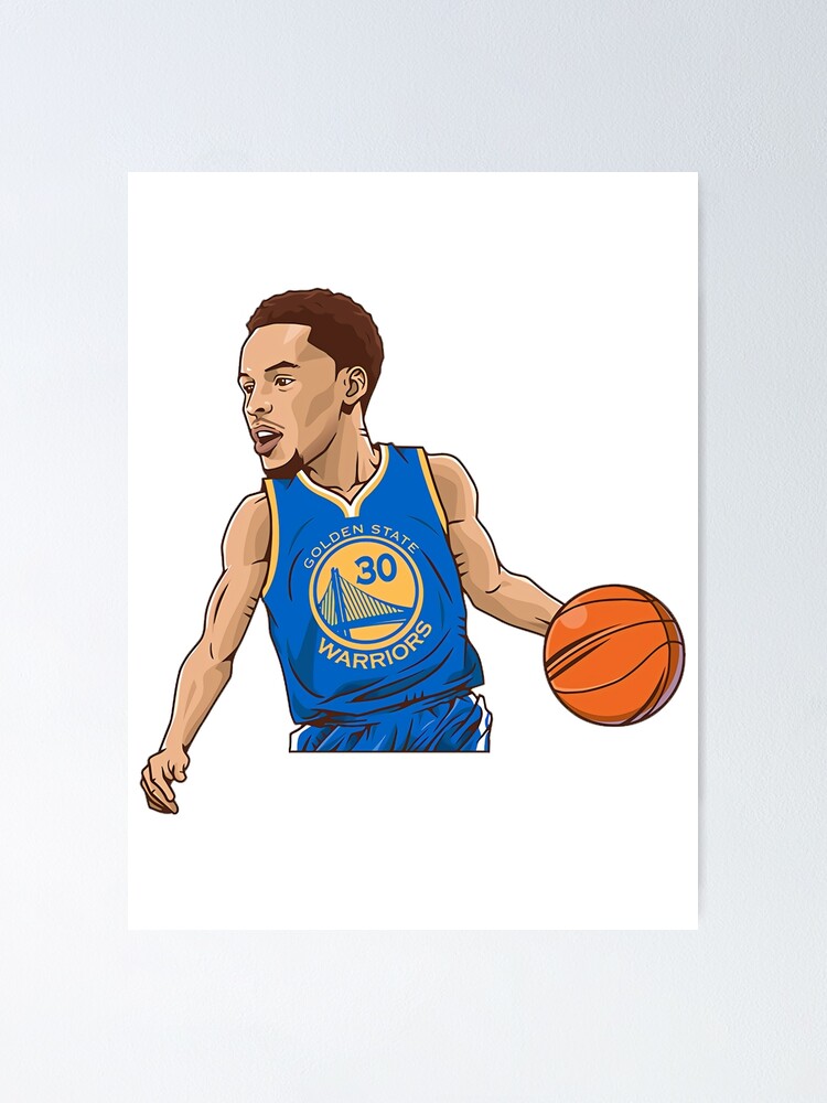 "Steph Curry Draw Chibi" Poster for Sale by JaclynPiel | Redbubble