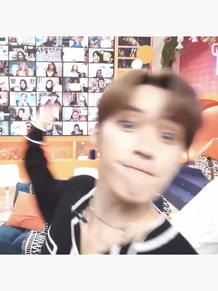 "Stray Kids Lee Know Meme" Metal Print for Sale by mixtape shin | Redbubble