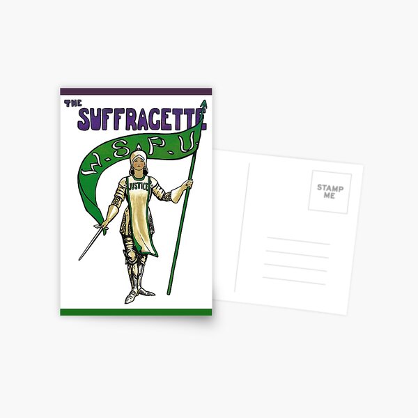 "The Suffragette Warrior Weekly Justice woman knight holding sword and ...