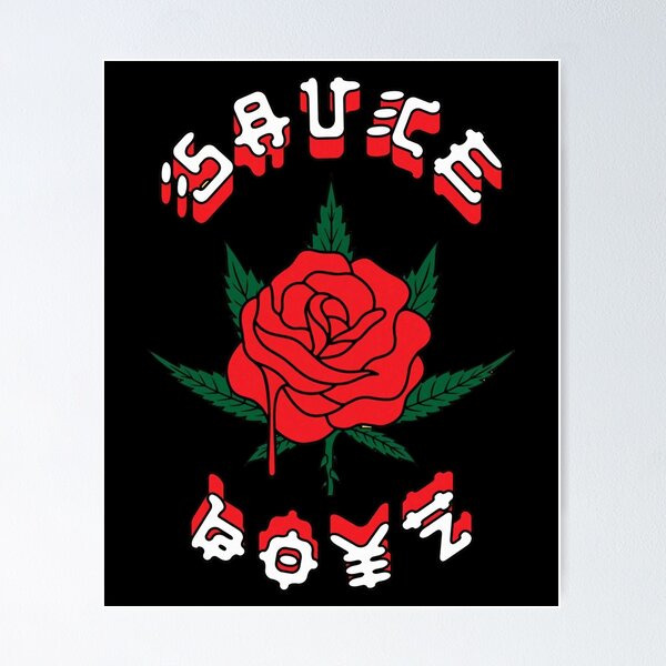 "Eladio Carrion Shirt Eladio Carrion Sauce Boyz Rose" Poster for Sale ...