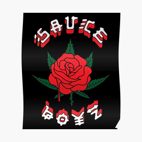 Póster «Eladio Carrion Camisa Eladio Carrion Sauce Boyz Rose» de ...