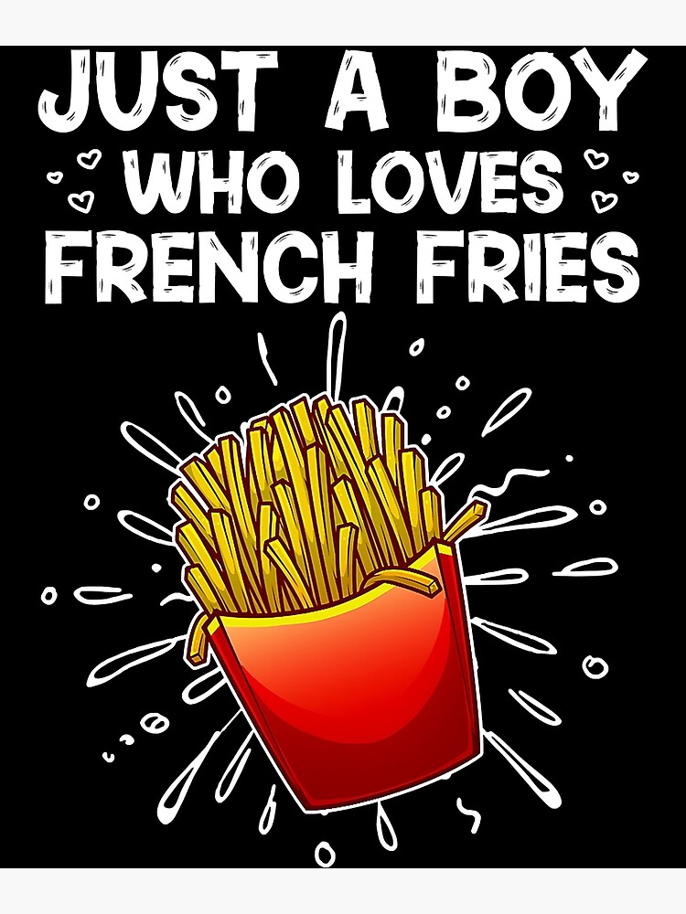 Póster «Cool Papas Fritas Para Niños Kids Sweet Potato Chef Fast Food ...