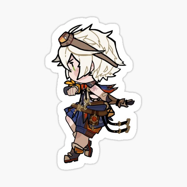 "Genshin Impact: Bennett" Sticker by PlantedPans | Redbubble