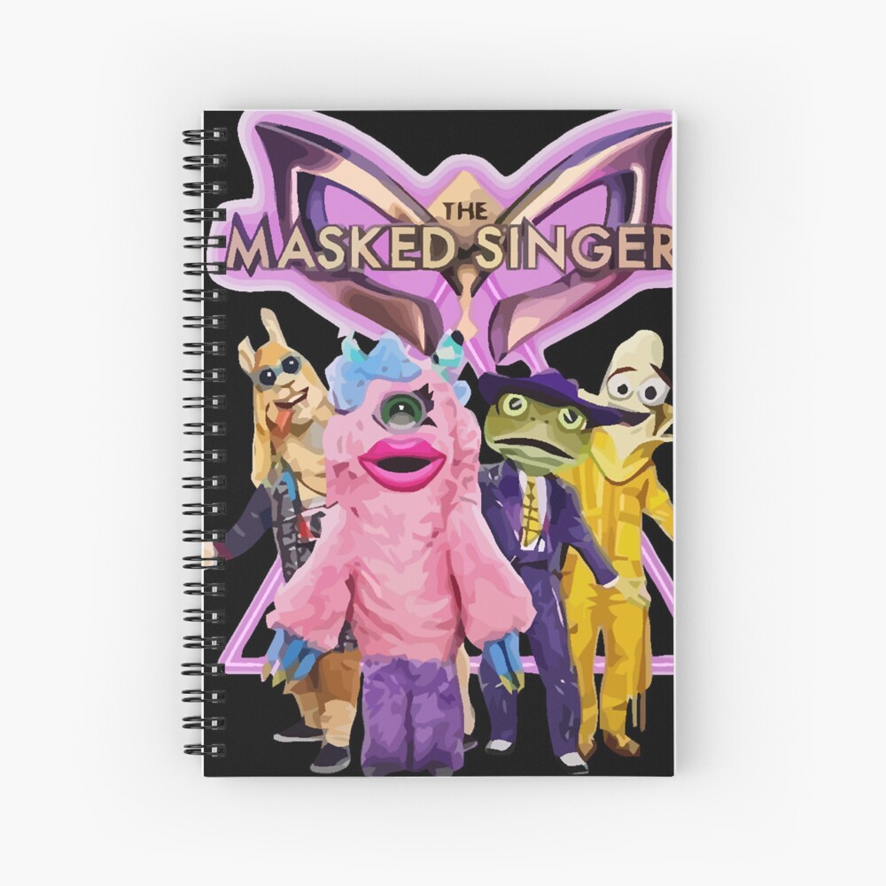 "The Masked Singer Merch ITV Masked Singer " Spiral Notebook by ...