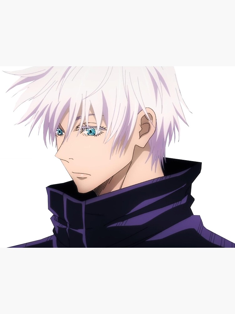 "Satoru Gojo Blue Eyes" Poster for Sale by kawaiicrossing | Redbubble