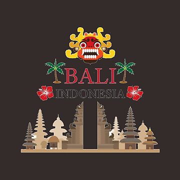 "BALI INDONESIA CULTURE" Sticker for Sale by UbeeStore | Redbubble