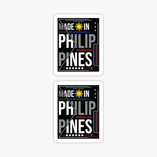 "Made In Philippines | Magandang Araw | Philippines" Sticker by ...