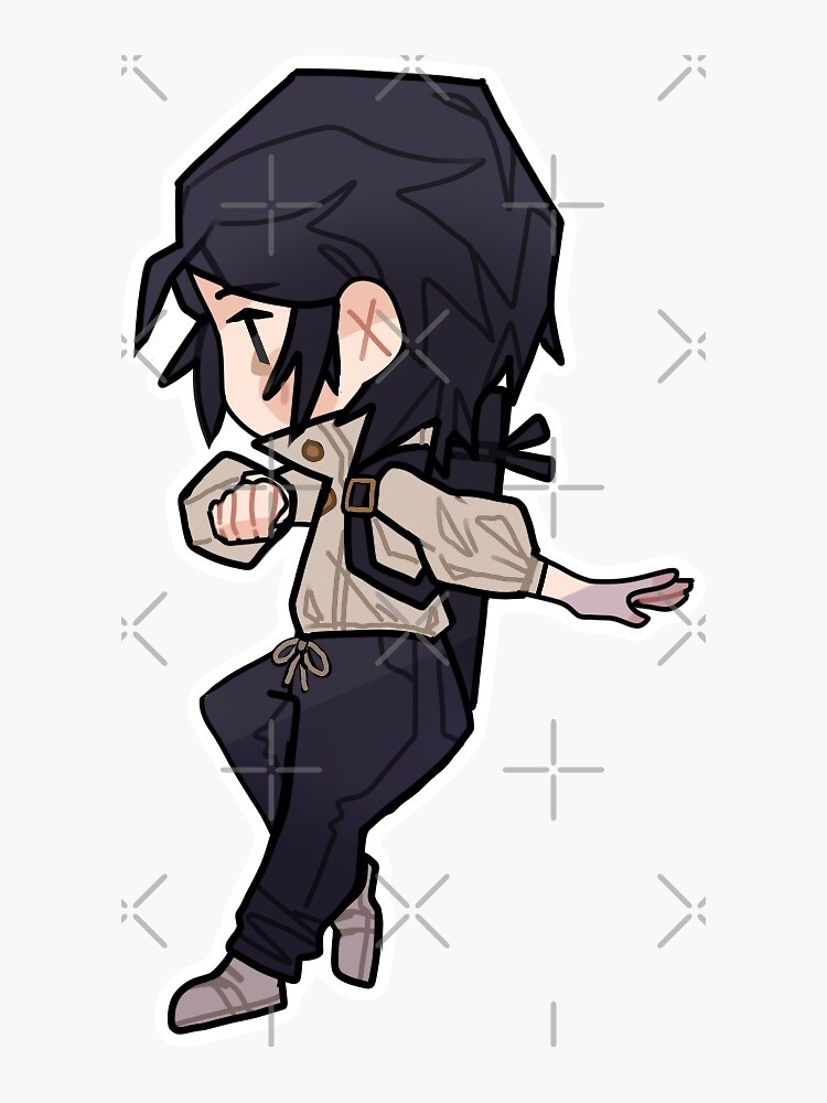 "JJK: Yuta" Sticker by PlantedPans | Redbubble