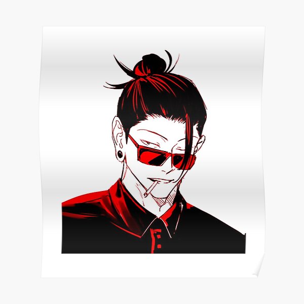 "Suguru Geto - Jujutsu Kaisen Sticker" Poster for Sale by Ammarattshop ...