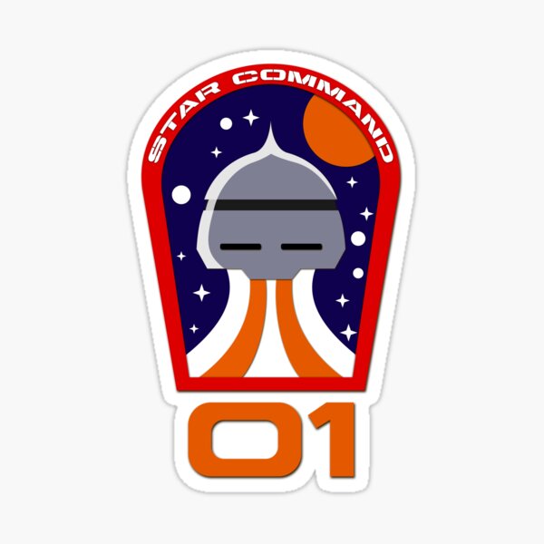 "Star Command Badge" Sticker for Sale by Krokosman | Redbubble