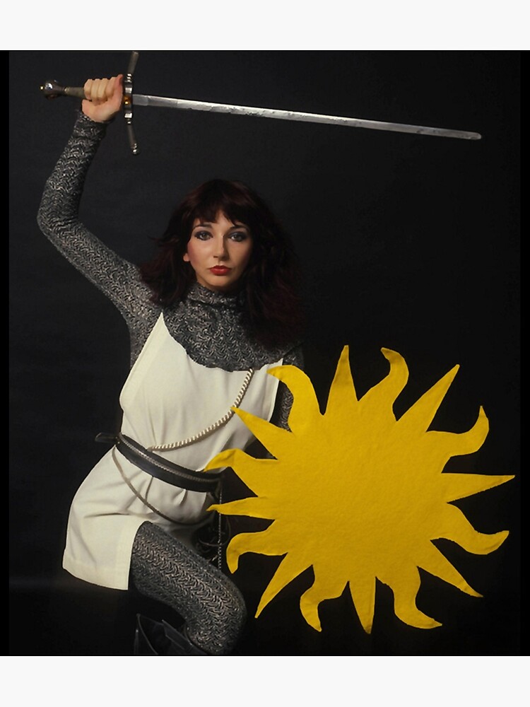 "Kate Bush Knight Essential T-Shirt" Poster for Sale by jaimedesmo ...