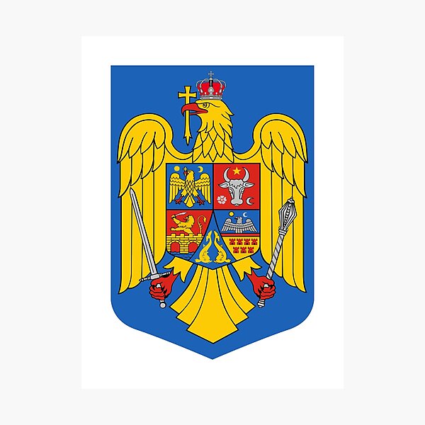 Coat Of Arms Romania Photographic Prints | Redbubble