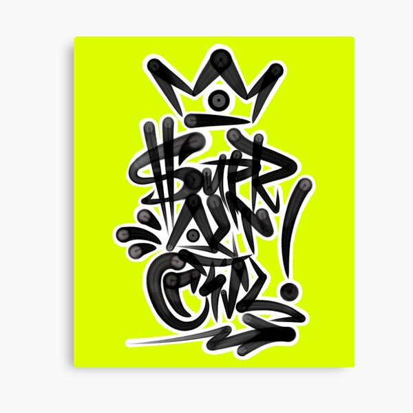 "Signature Royalty Fat NY Astro Cap Brand Logo" Canvas Print for Sale ...