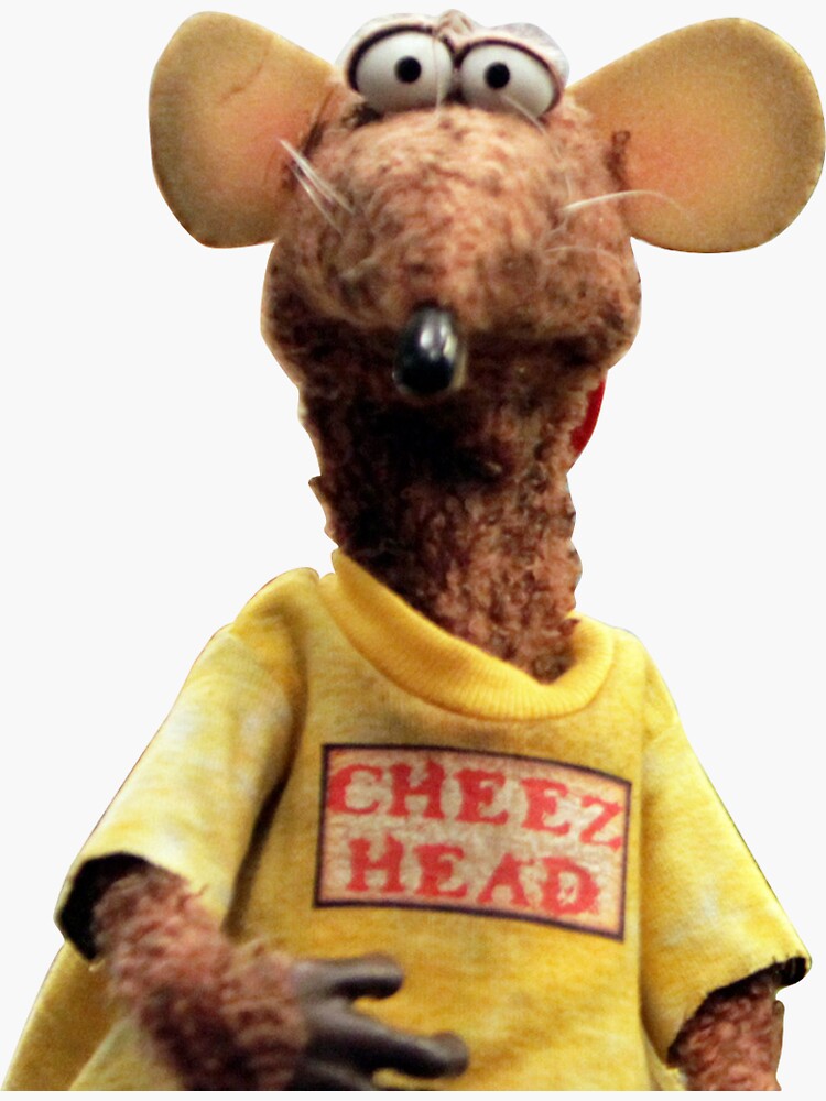 "Rizzo the rat" Sticker for Sale by Bad-Wisdom | Redbubble