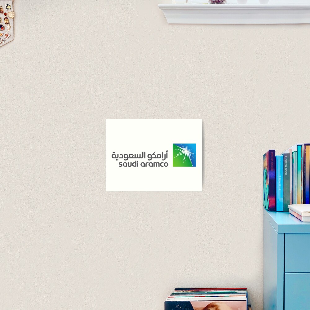 "Saudi Aramco " Sticker for Sale by reemosseiran | Redbubble