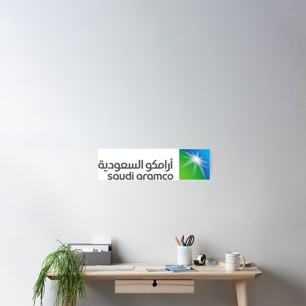 "Saudi Aramco " Sticker for Sale by reemosseiran | Redbubble