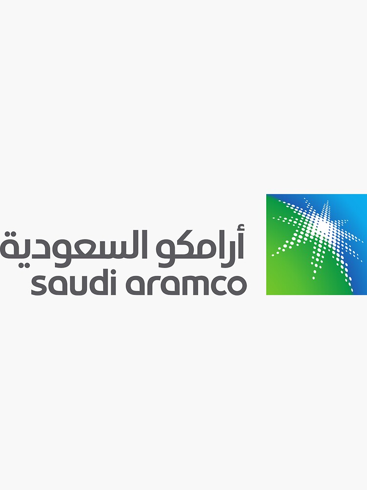 "Saudi Aramco " Sticker for Sale by reemosseiran | Redbubble