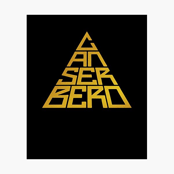 Lámina fotográfica «Canserbero Merch Logotipo de Canserbero Sólido» de ...