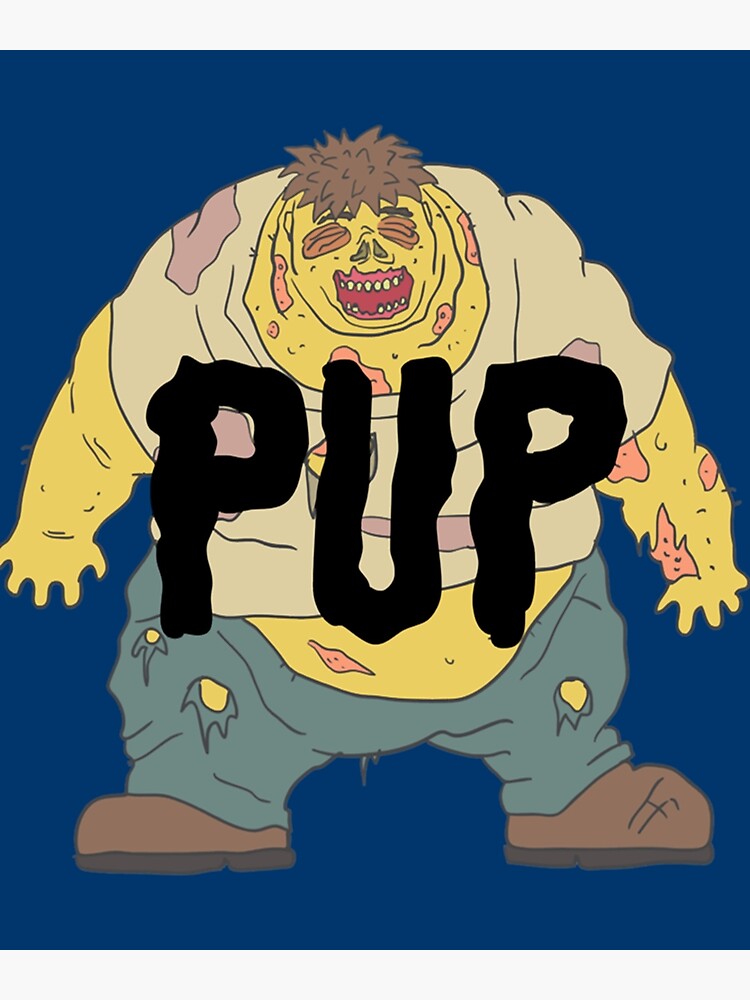 "PUP band - Zombie logo " Poster for Sale by boehmuhkcasia | Redbubble