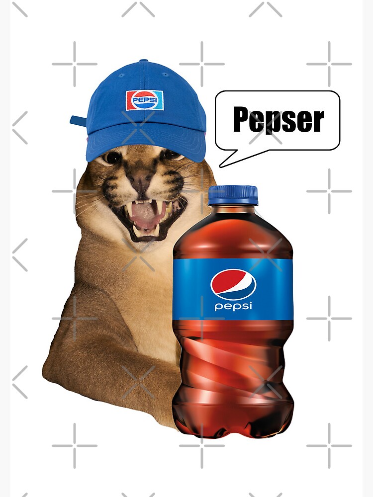 "Big Floppa Pepser Meme (Fanter)" Spiral Notebook by fomodesigns ...