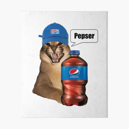 "Big Floppa Pepser Meme (Fanter)" Art Board Print by fomodesigns ...